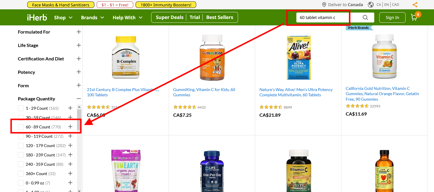 Optimizing your eCommerce search template for UX - GoS